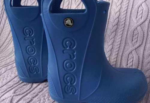 Детские резиновые сапоги crocs С11