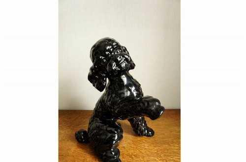 Пудель черный статуэтка фарфор Goebel W Germany
