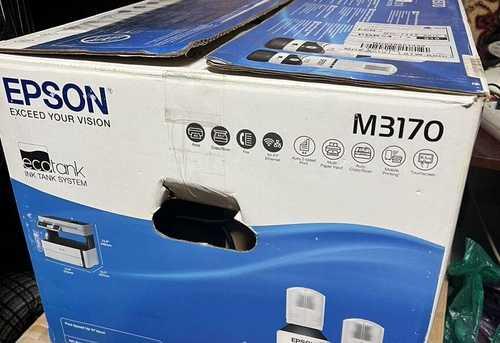 Мфу epson с снпч монохромный М3170