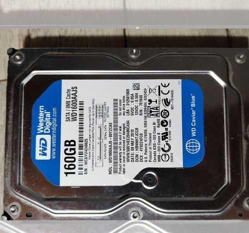 Жесткий диск WD HDD 160Гб