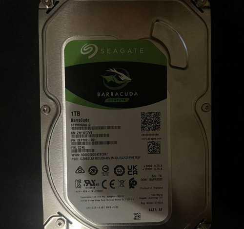 Жесткий диск 1 тб seagate barracuda