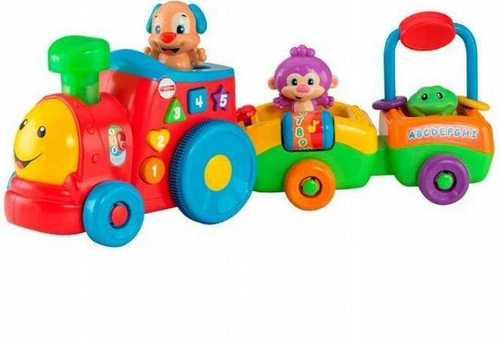 Паровозик Ученого Щенка Fisher Price