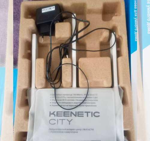 Wi-Fi роутер keenetic City, AC750,kn-1511(kn-1510)