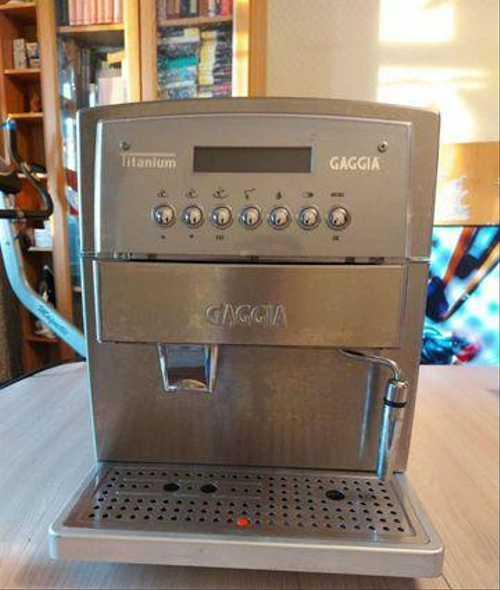 Кофемашина gaggia titanium