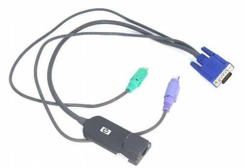 KVM PS/2 RJ-45 - VGA кабель