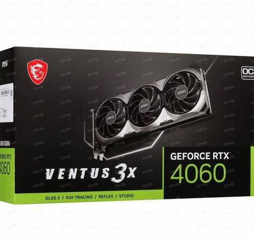 Видеокарта rtx 4060 msi ventus 3X