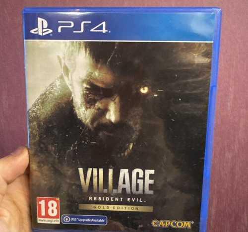 Диск Resident evil village