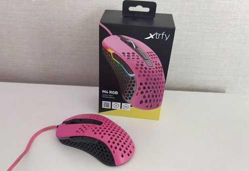 Игровая мышь Xtrfy M4 RGB Pink