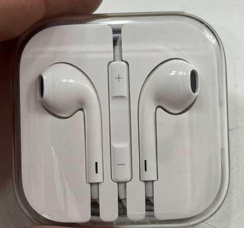 Наушники эппл Apple проводные
