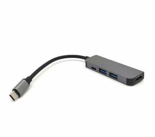 USB Type-C-концентратор 1xUSB Type-C/2xUSB 3.0/HDM