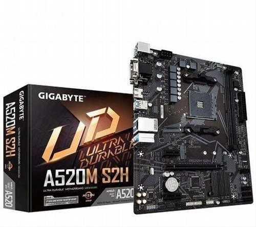 Материнская плата Gigabyte A520M S2H Soc-AM4 AMD A