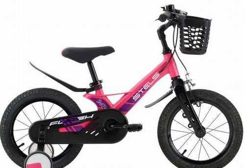 Велосипед 14 Stels Flash KR Z010 Розовый 2024