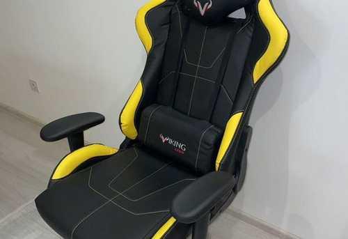 Кресло игровое viking 5 aero yellow