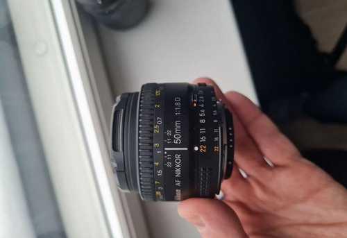 Объектив Nikon 50mm f 1.8d af s nikkor