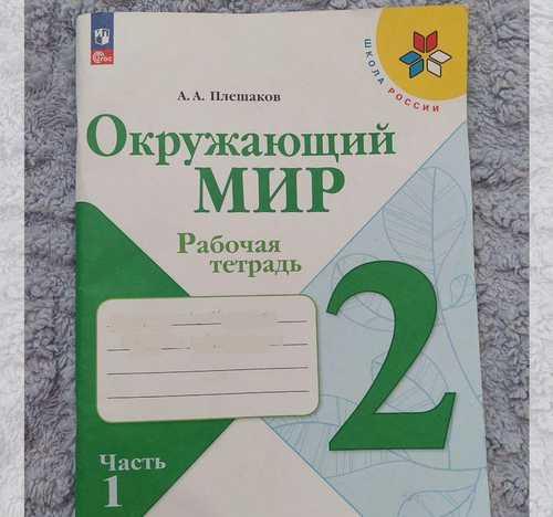 Рабочая тетрадь по окружающему миру 2 класс