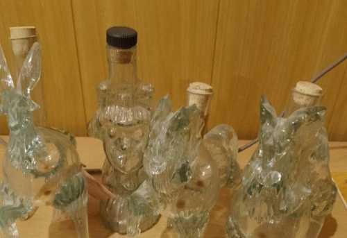 Набор коньячных бутылок Армении