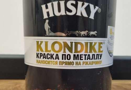 Краска Husky Хаски по металлу черная