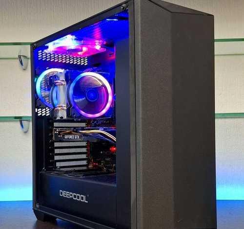 Игровой пк Ryzen 7 1700X/16GB/GTX1660 Ti/SSD HDD