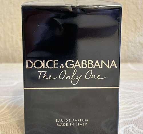 Dolce gabbana The only one 50 ml в слюде Оригинал