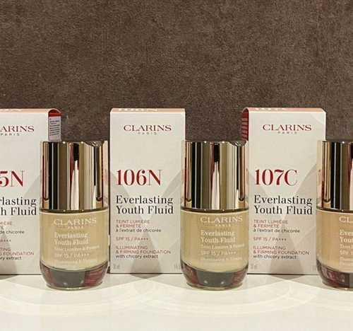 Clarins Everlasting Youth Fluid тональный флюид