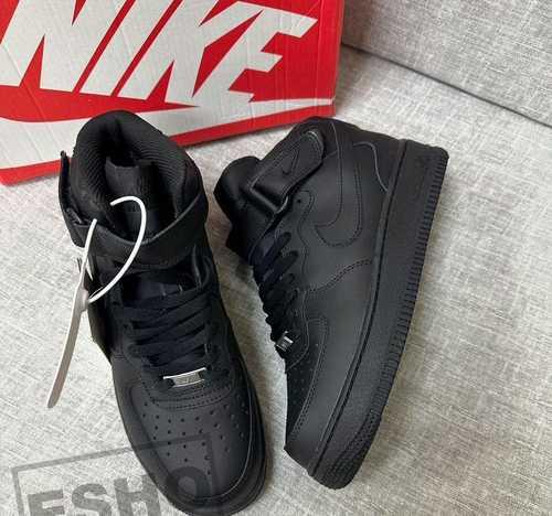 Nike Air Force 1 зима с мехом