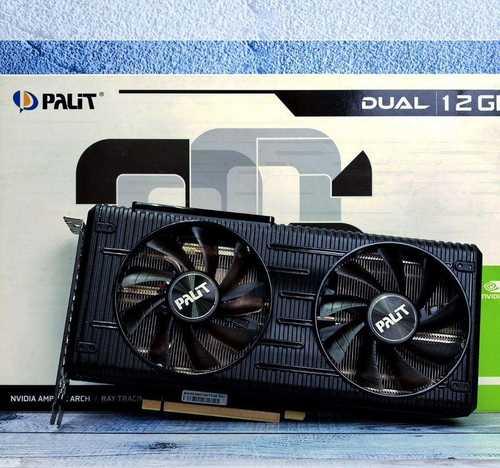 Видеокарта Palit Dual RTX 3060 12GB