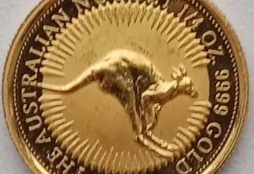 Золотая монета Австралии
