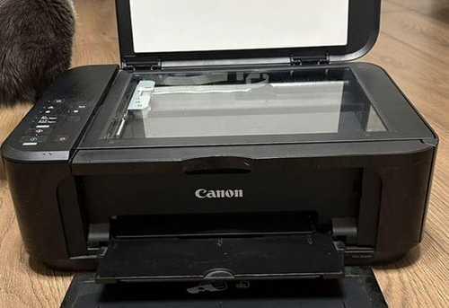 Цветной струйный мфу принтер canon