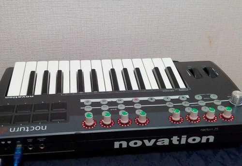 Миди клавиатура novation nocturn 25