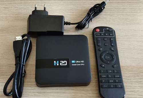 TV приставка Android WiFi H20 4k Ultra HD