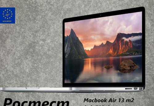 Macbook Air 13 m2 8gb 512gb Ростест