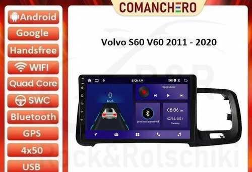Магнитола Volvo S60 2011-2020 Android