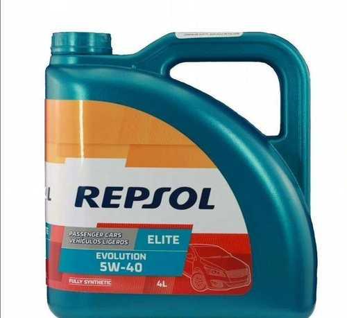 Масло моторное Repsol elite evolution 5w40 4L