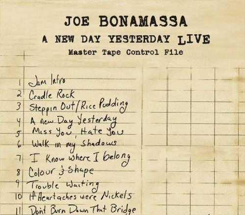 Рок Provogue Joe Bonamassa - A New Day Yesterday L