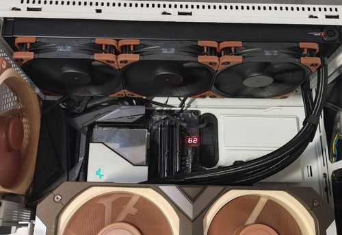 Водяное охлаждение DeepCool LT720 + 3x120 noctua