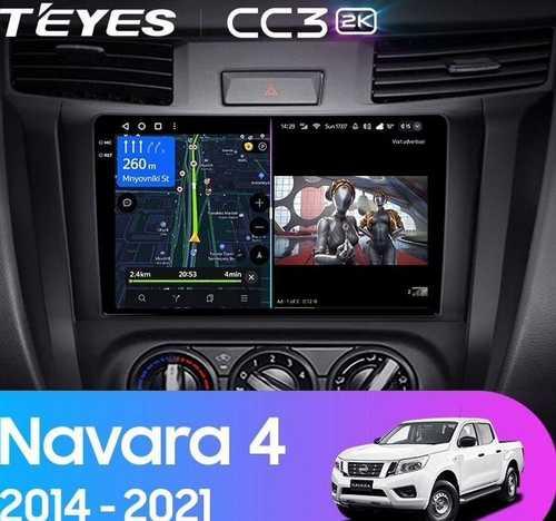 Магнитола Nissan Navara D23 IV 2014-2021 2K 4/64 B