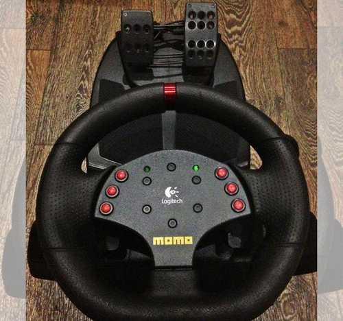 Игровой руль logitech momo racing запчасти