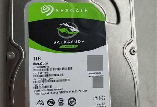 Жесткий диск 1тб Seagate Barracuda