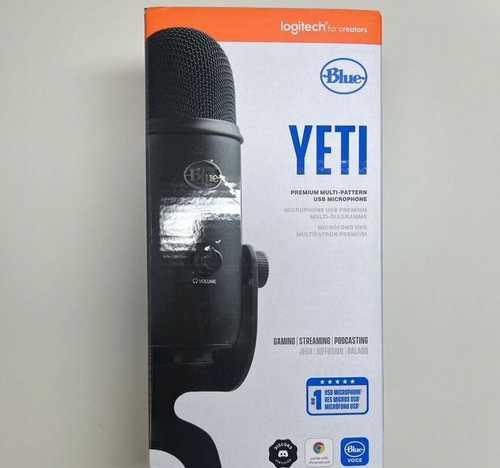 Микрофон Logitech Blue Yeti