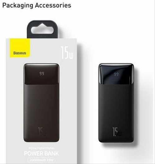 Baseus Bipow Digital Display Power bank 20000mAh