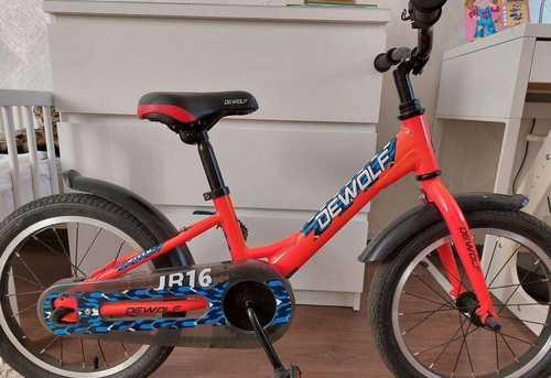 Велосипед детский двухколесный Dewolf JR 16