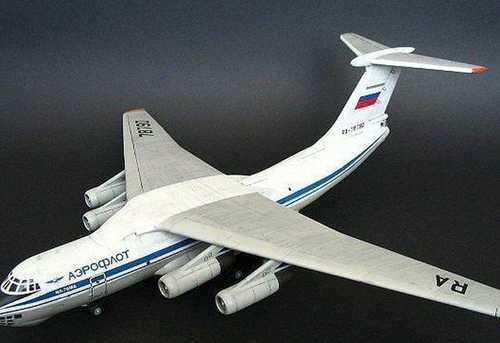 Модель самолета ил-76 Аэрофлот