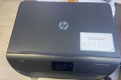 Цветной струйный принтер мфу HP 5075 (с wi-fi)