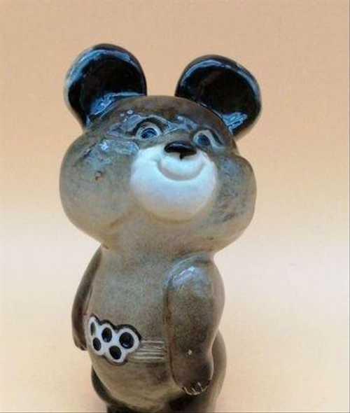 Фарфоровая статуэтка "олимпийский мишка" mau