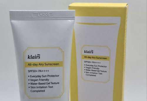 Лёгкий солнцезащитный крем Dear, Klairs SPF 50+