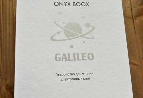 Onyx Boox Galileo новая, запечатанная, чехлол, чек