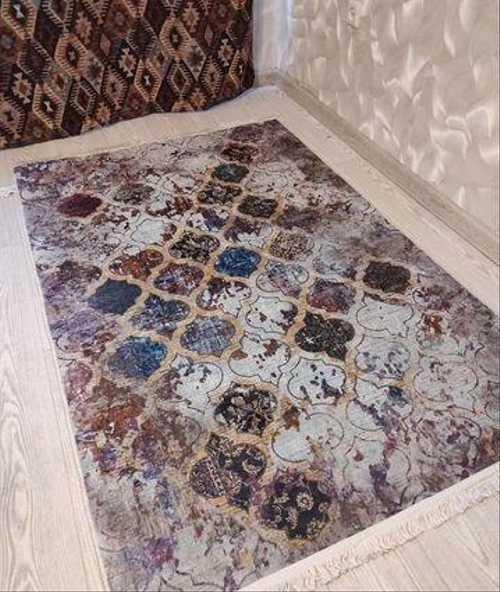 Ковер турецкий хлопковый безворсовый килим палас