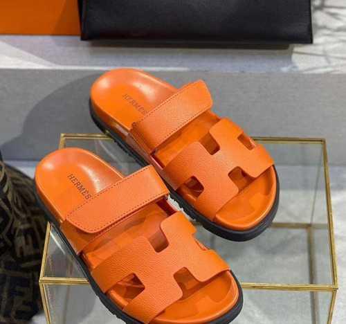 Шлепанцы женские Hermes размеры 35-42