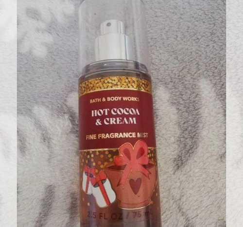 Мини мист Bath and body works hot cocoa cream