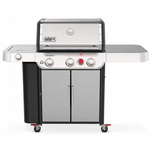 Газовый гриль Weber Genesis S-335, нержавеющая ста